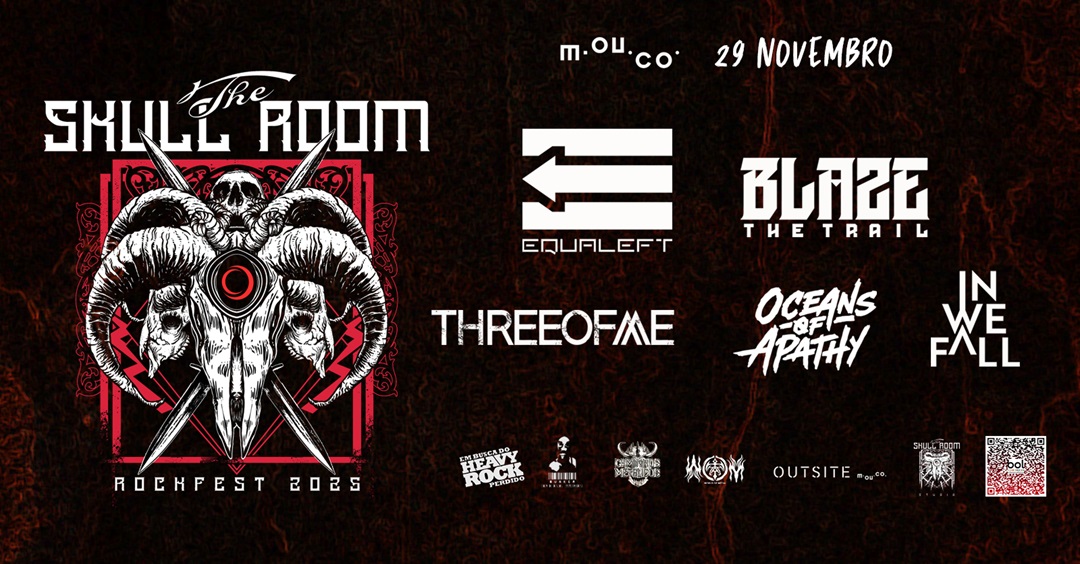 THE SKULL ROOM ROCKFEST 2025 acontece em Novembro - Metal Global